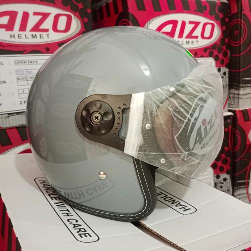 Jual helm pilot italy original aizo warna baru - stone glosy, M - Kota ...