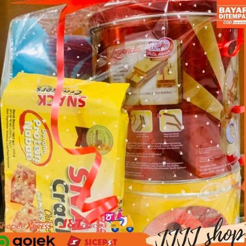 Jual BISKUIT KALENG PAKET PARCEL LEBARAN BISKUIT KALENG WAFER CRACKER 5 ...