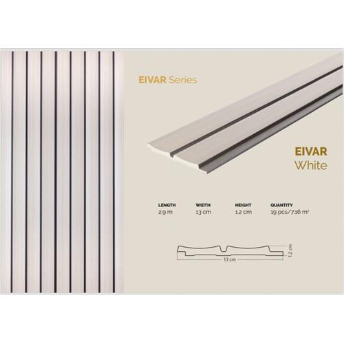 Jual WPC Wallpanel Dinding Kayu Kisi Kisi Wallpanel 3D Putih Eivar ...