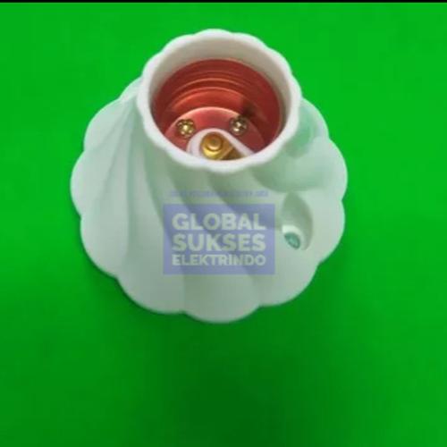 Jual Visalux Fitting Lampu Plafon Kembang V2611S E27 Ukuran Kecil SNI ...