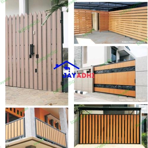 Jual WPC Panel Papan Pagar Kayu Komposit Plastic Composit KA - Kota ...