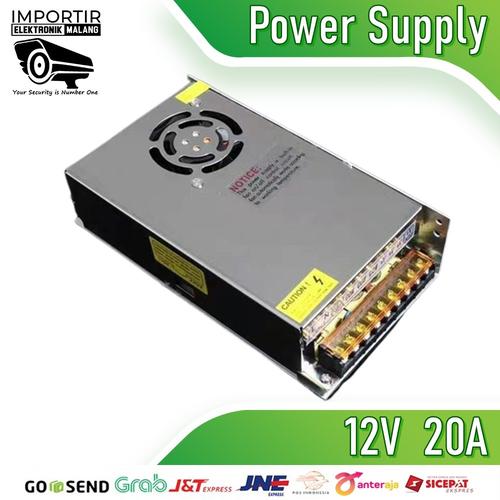 Jual Power Supply 12V 20A Jaring - Kota Malang - CCTV-MALANG | Tokopedia