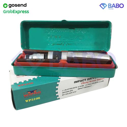 Jual Wipro Impact Screwdriver Obeng Ketok Set 6 pcs - Kota Tangerang ...