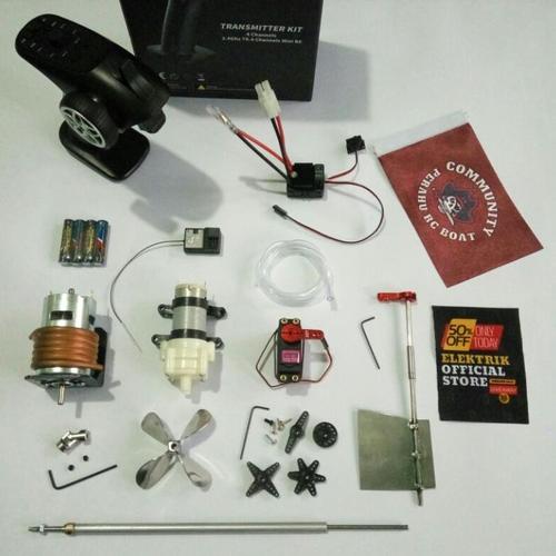 Jual Paket Lengkap Elektrik Mesin Rc Boat Full Komplit - Paket Lengkap ...