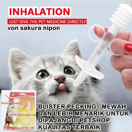 Jual Introducer dot botol susu anjing kucing alat bantu minum obat ...