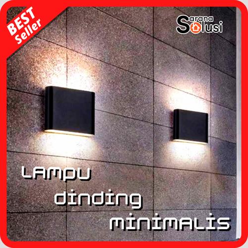 Jual lampu hias dinding tembok LED outdoor indoor minimalis led ...