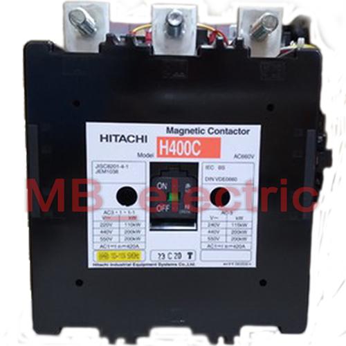Jual Hitachi H400C (400A) Electromagnetic Contactor - AC 346-380V - AC ...