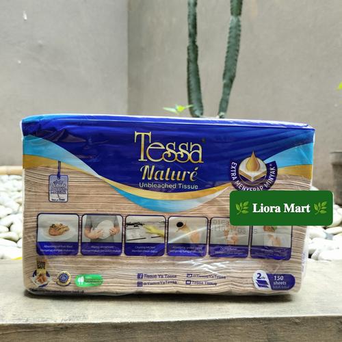 Jual TESSA UNBLEACHED NATURE HAND TOWEL 150S /tisu dapur cokelat tesa ...