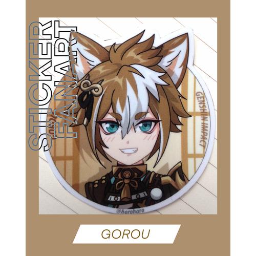 Jual Sticker fanart GOROU genshin impact - Kab. Bandung Barat ...