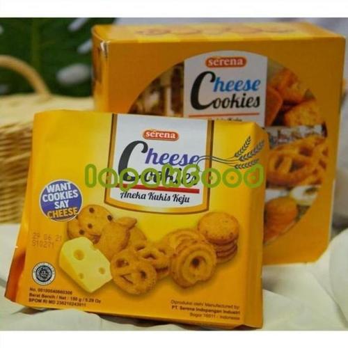 Jual BISKUIT KALENG SERENA CHEESE COOKIES 454GR BISKUIT KALENG HARI ...