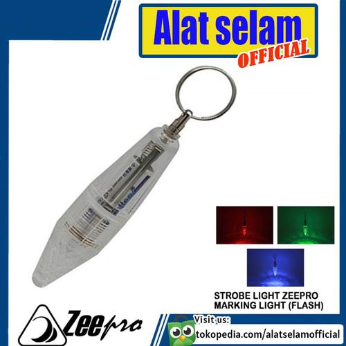 Jual Flash Light Underwater Diving Strobe Alert Zeepro Lampu Tanda ...