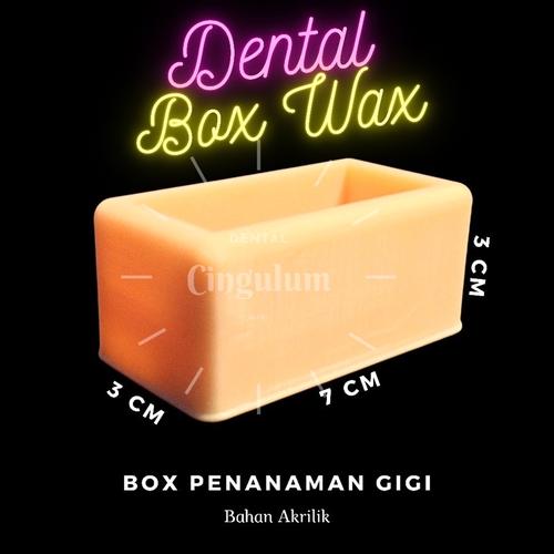 Jual Box Penanaman Gigi / Dental Box Wax / Kotak Penanaman Gigi - Pakai ...