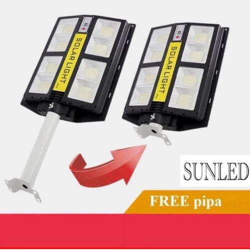 Jual LAMPU PJU SOLAR CELL / LAMPU JALAN TENAGA SURYA 400W SUNLED -6500K - 400w 6500k - Jakarta ...