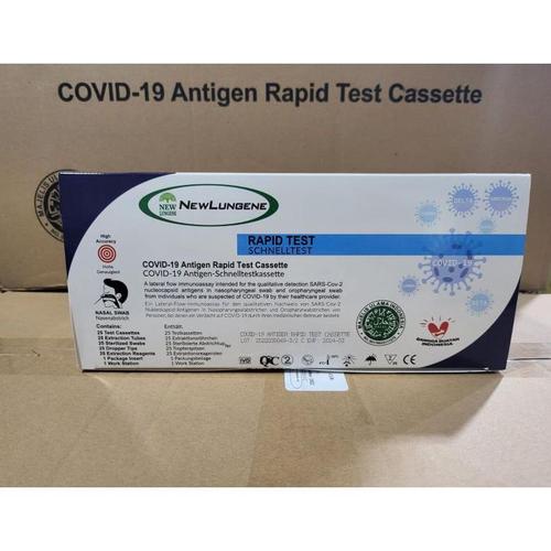 Jual NEW LUNGENE SWAB TEST ANTIGEN NASAL AKD KEMENKES ISI 25 PCS ...