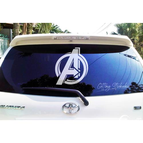 Jual Cutting Stiker Avengers Logo Variasi Motor Mobil Sticker Timbul ...