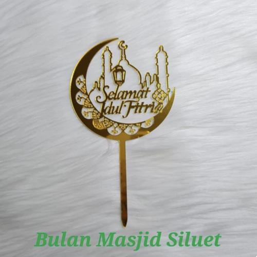 Jual Topper Idul Fitri Lebaran Bulan Masjid Siluet - LSN - Jakarta ...