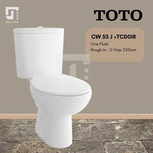 Jual CLOSET / KLOSET / TOILET DUDUK TOTO Closet Duduk CW53J - CLOSET ...