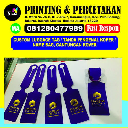 Jual CUSTOM LUGGAGE TAG / TANDA PENGENAL KOPER / NAME BAG, GANTUNGAN ...