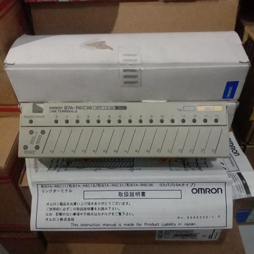 Jual Link Terminals OMRON B7A-R6C36 Link Terminal Original - Kota ...