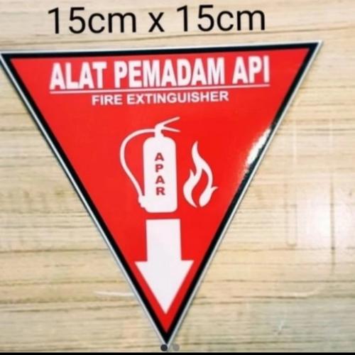 Jual STIKER VINYL 15×15cm ALAT PEMADAM API sign rambu k3 - Jakarta ...