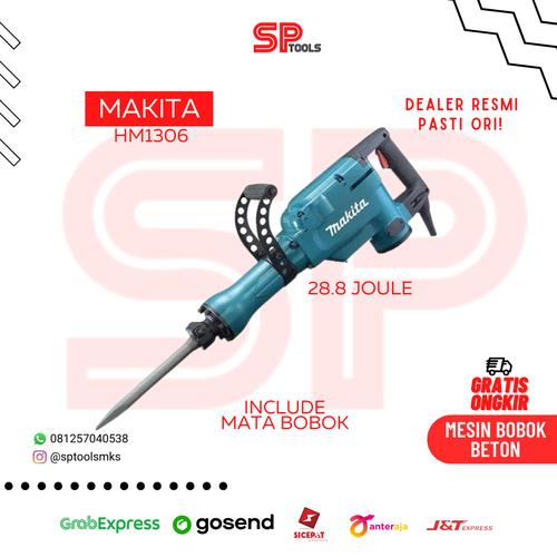 Jual MESIN BOBOK BETON TEMBOK / JACK HAMMER 28J MAKITA HM1306 HM 1306 - Kota Makassar - SPTools ...
