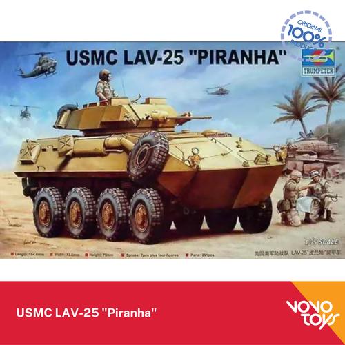 Jual Model Kits USMC LAV-25 Piranha Tank by Trumpeter 1/35 - Jakarta ...