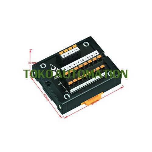 Jual 2 To 8 CH 10A Distribution board Terminal distribusi power supply ...