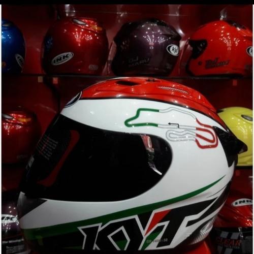 Jual Helm KYT RC Seven Italy Sirquit Putih RC Seven Seri 15 RC7 - Kota ...