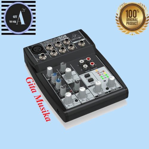 Jual Mixer BEHRINGER 502 Premium 5-Input 2-Bus Mixer with XENYX Mic ...