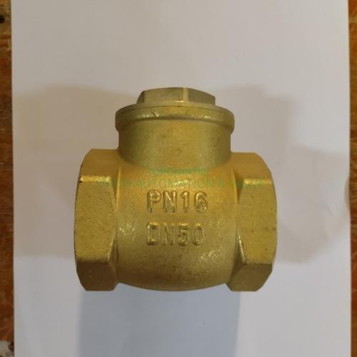 Jual swing check valve kuningan / klep tabok 2 inch PN16 - Jakarta ...