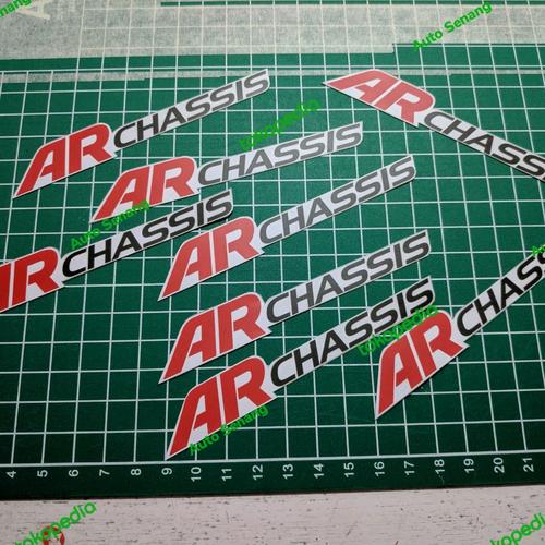 Jual Rep logo/stiker/sticker/lambang AR chassis Tamiya - Jakarta Barat ...