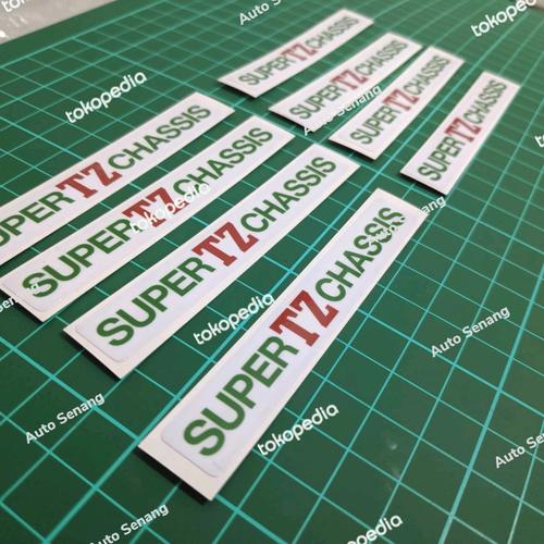Jual Rep logo/stiker/sticker/lambang super TZ/TZX chassis Tamiya ...