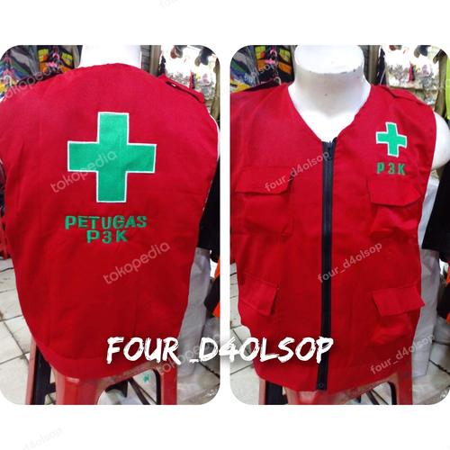 Promo rompi petugas p3k - Jakarta Pusat - Four d4olsop | Tokopedia