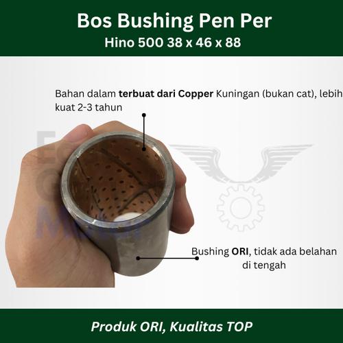 Jual Bos Bushing Pen Per Hino 500 38x46x88 SZ940-87035 - Kota Surabaya ...
