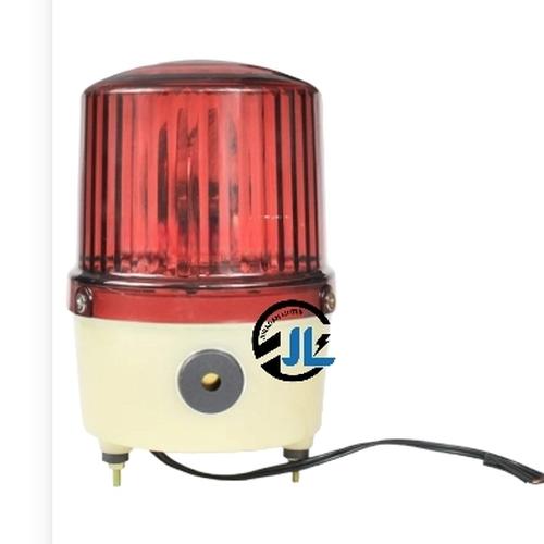 Jual Lampu Warning Light Rotary 5 inch Bunyi Buzzer TAB- Kuning - Hijau ...
