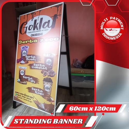 Jual PAPAN IKLAN STANDING BANNER 2MUKA - Kab. Bogor ...