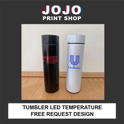 Jual TUMBLER CUSTOM LED INDIKATOR SUHU FREE DESAIN PRINT UV LANGSUNG ...