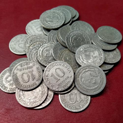 Jual 10 TABANAS,MAHAR NIKAH,KOIN 10RUPIAH,DEKOARASI,MURAH,LENGKAP,ANTIK ...