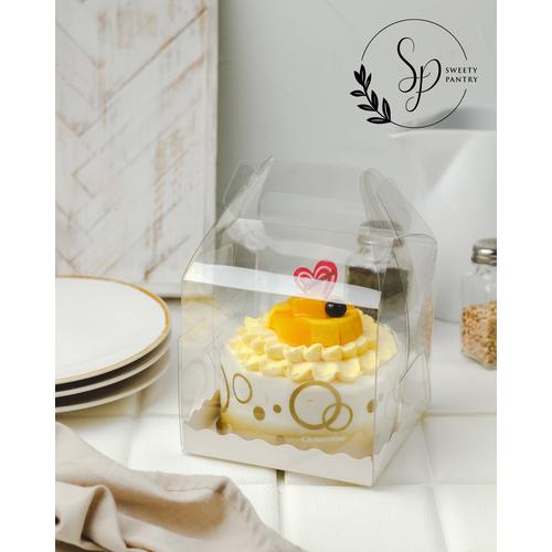 Jual MIKA DELI 131312 - Dus mika box packaging mini cake Kotak kue ...