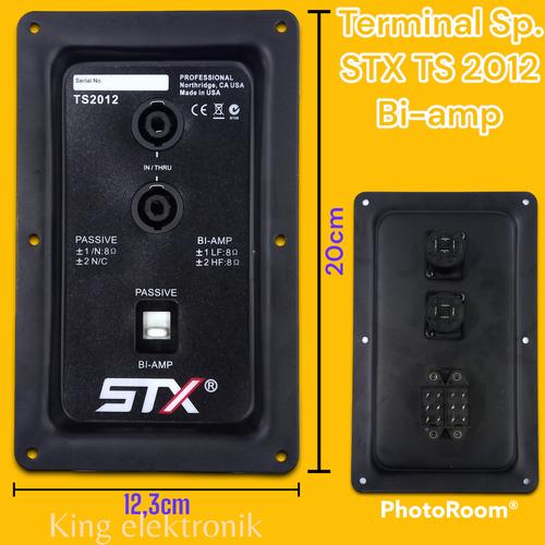 Jual Terminal speaker 2 spicon saklar STX TS2012 Bi-amp - Kota ...