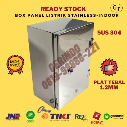 Jual Box Panel Listrik Stainless 800x600x300mm 80x60x30 SUS304 1.2mm ...