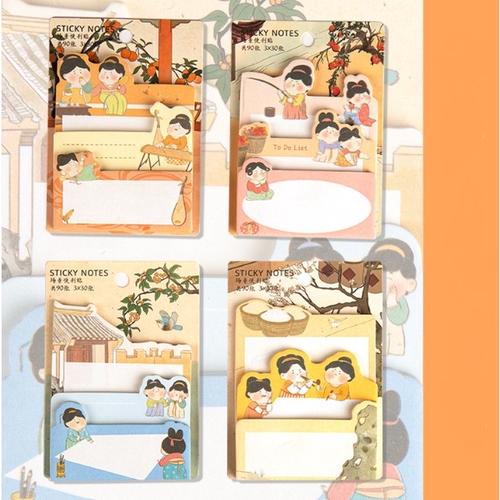 Jual 90 Lembar Sticky Note Memo Notes Paper Notepad Cute Japan Style ...