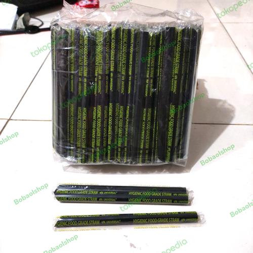 Promo Sedotan Bubble Besar 12mm 18cm Steril Runcing isi 100PCS ...