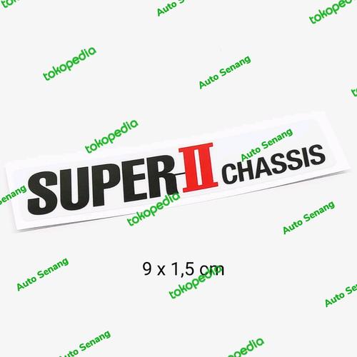 Jual Rep logo/stiker/sticker/lambang S2/super 2 chassis Tamiya ...