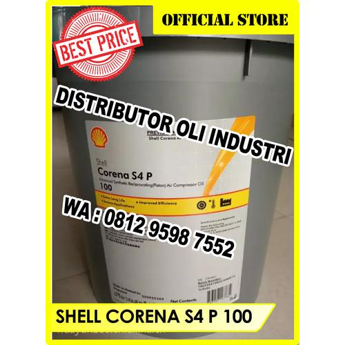 Jual Shell Corena S4 P 100 ( Original Synthetic Ester - Ready Stock ...