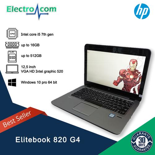 Jual Second Laptop HP Elitebook 820 G4 i5-7200u 8/256GB 12,5"HD - 820 ...
