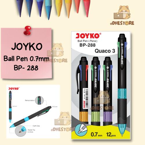 Jual Pena Joyko Quaco (0.7mm) BP-288 | Pulpen Joyko Quaco BP 288 - 1 ...