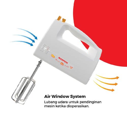 Jual hand mixer maspion mt 1150 pengaduk adonan - Kota Bandung - Pd ...