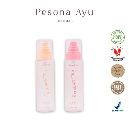 Promo LUXCRIME Setting Spray - Ulti-Matte Oil Control | Glow-Getter ...