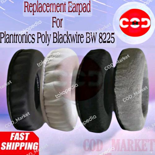 Jual Earcup Busa Earpad Plantronics Poly Blackwire BW8225 BW 8225 ...